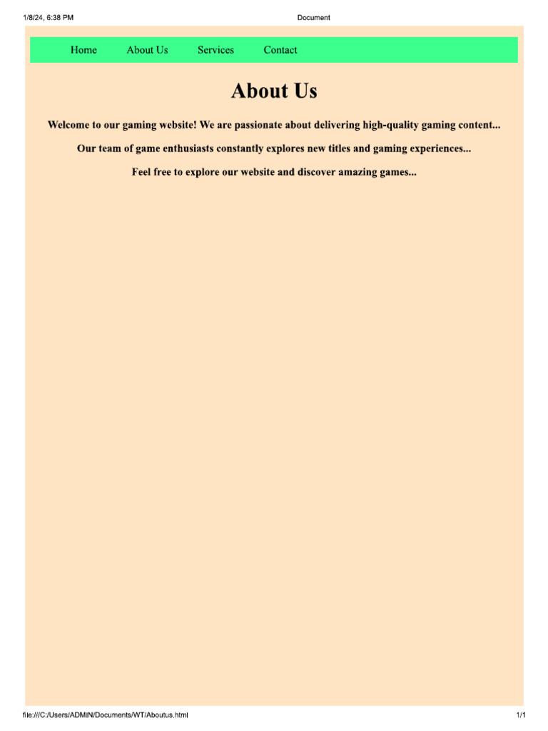 Experiment WT 2 | PDF