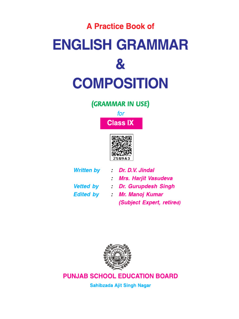 English Grammar & Composition-9 | PDF