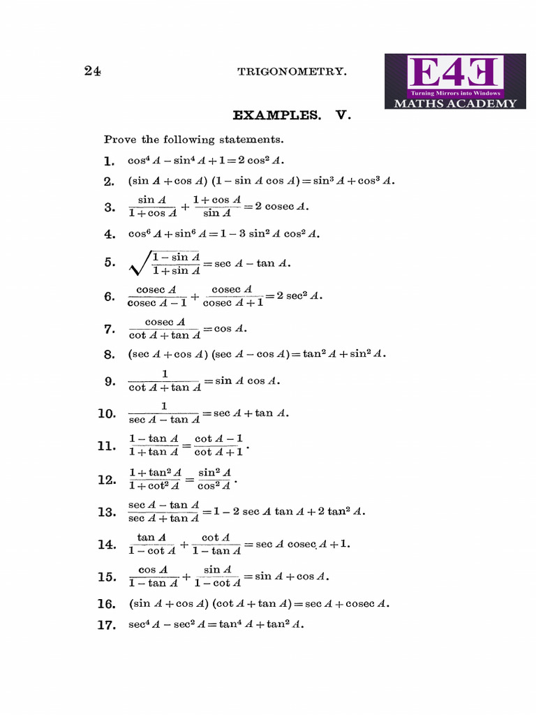 SL Loney-Plane Trigonometry | PDF SL Loney-Plane Trigonometry | PDF