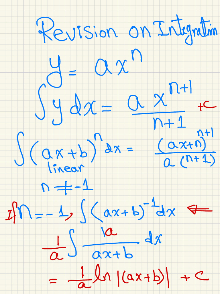 Integration. Vol White Board | PDF | Calculus | Mathematics