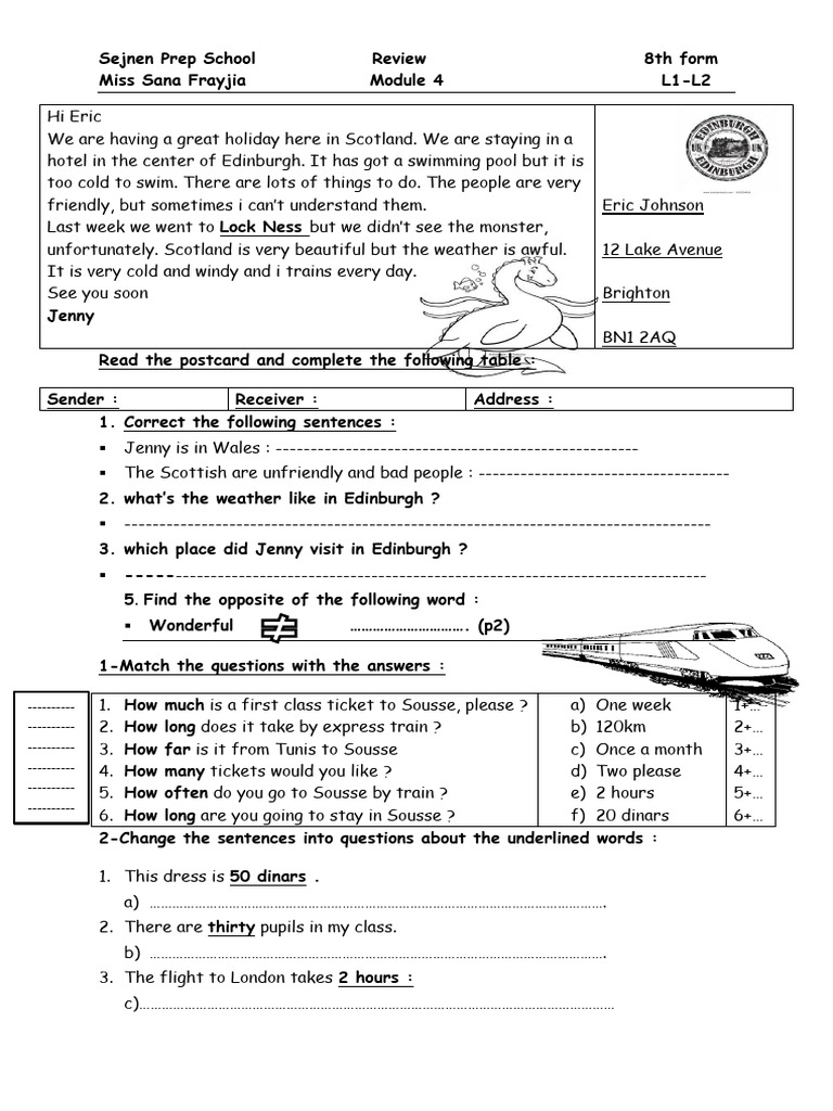 Module 4 8th Form | PDF | Land Transport | Transport Module 4 8th Form | PDF | Land Transport | Transport