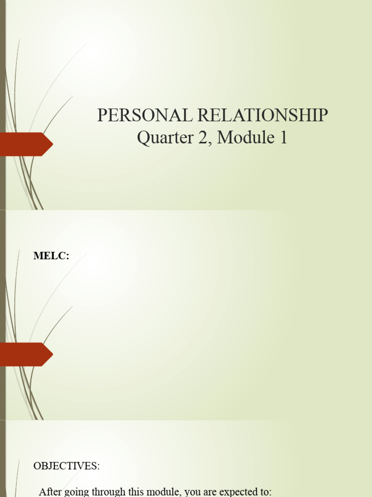 Understanding Personal Relationships | PDF | Intimate Relationships | Love