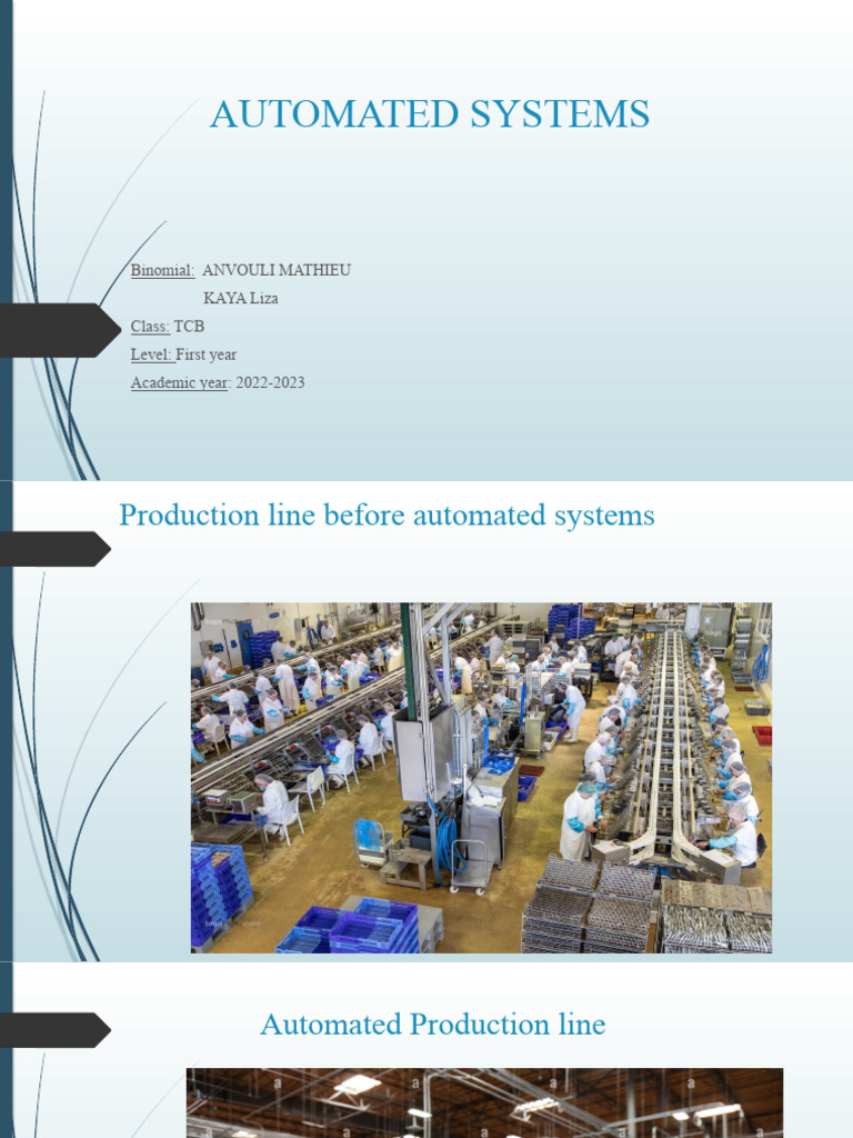 Automated Systems | PDF