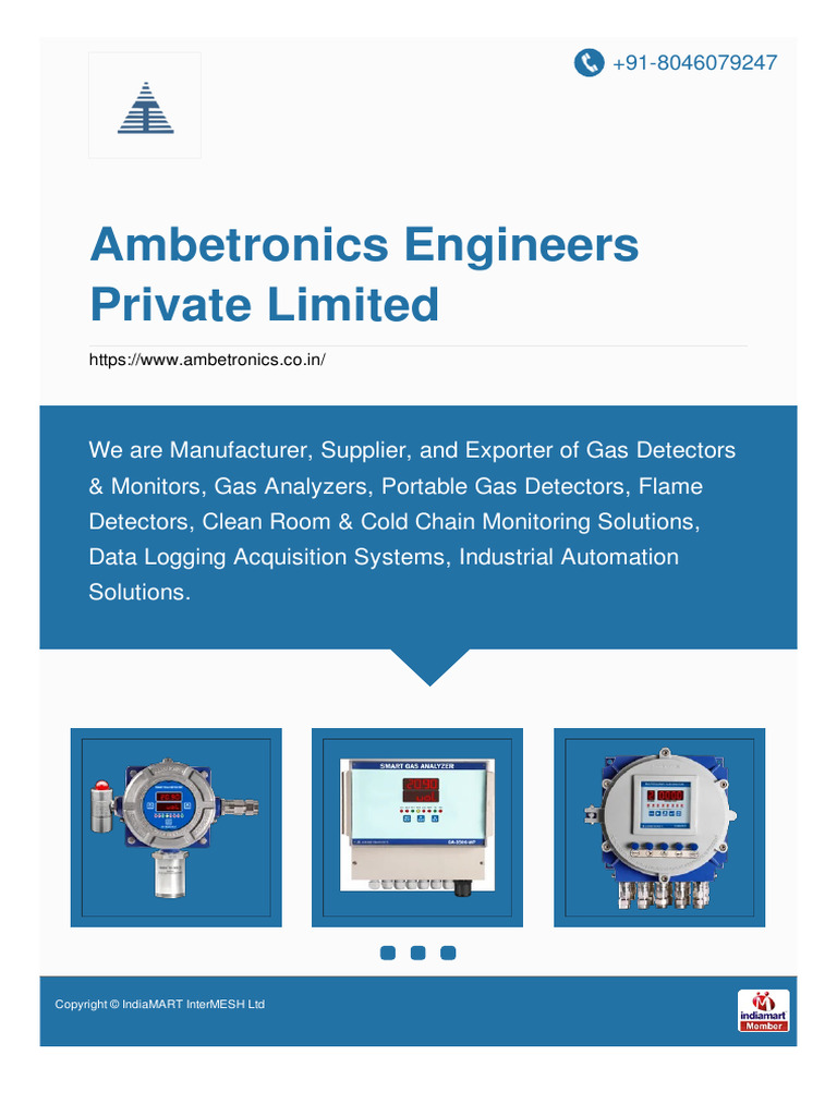 Ambetronics Engineers Private Limited | PDF | Sensor Ambetronics Engineers Private Limited | PDF | Sensor