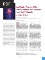 PANSS | PDF
