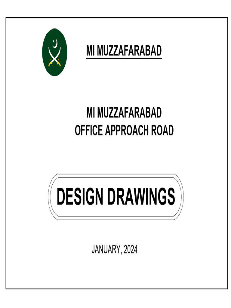 Mi Approach Road | PDF | Civil Engineering | Building Engineering