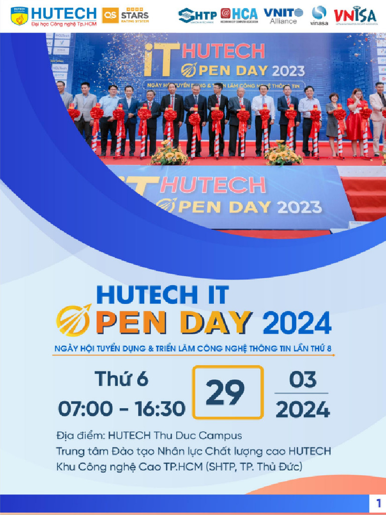 Hutech Open Day 2024 | PDF