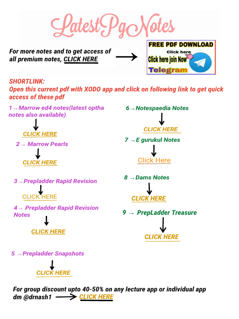 Marrow Notes and Resources Overview | PDF