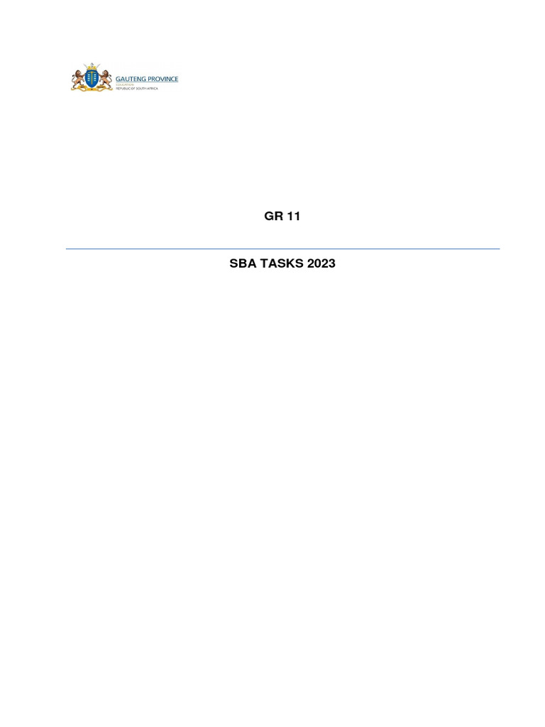 Grade 11 EFAL Exemplar Tasks 2023 Revised 2 | PDF | Reading Comprehension | Violence