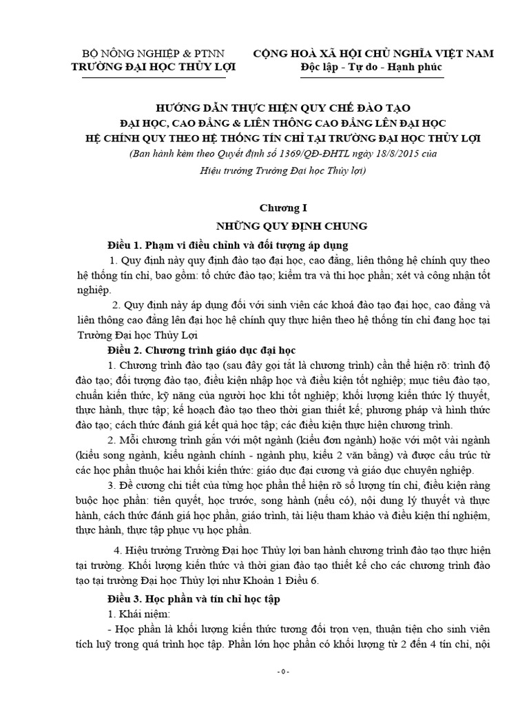 Huong Dan Thuc Hien Quy Che | PDF