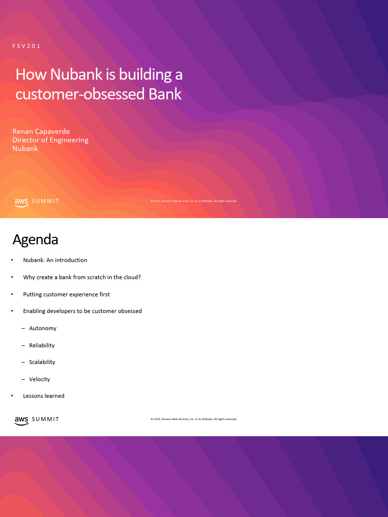 Nubank's Customer-First Banking | PDF | Amazon Web Services | World Wide Web