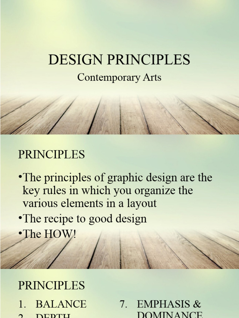 Design Principles | PDF | Page Layout | Symmetry