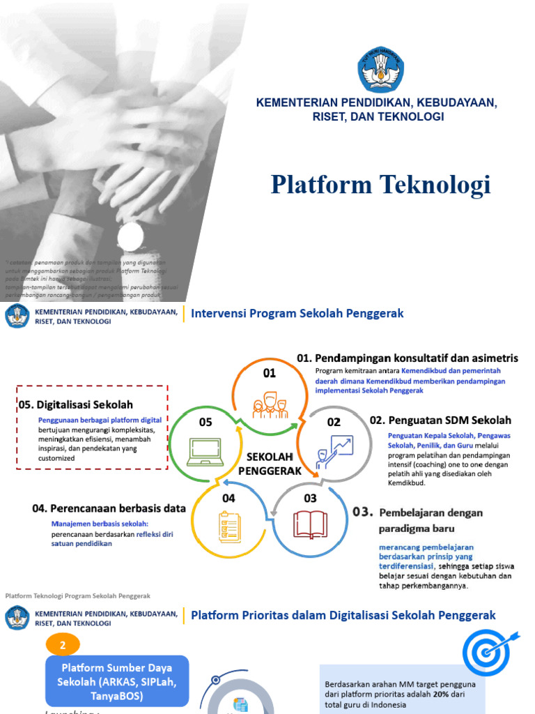 Bimtek Platform Teknologi Pendidikan | PDF