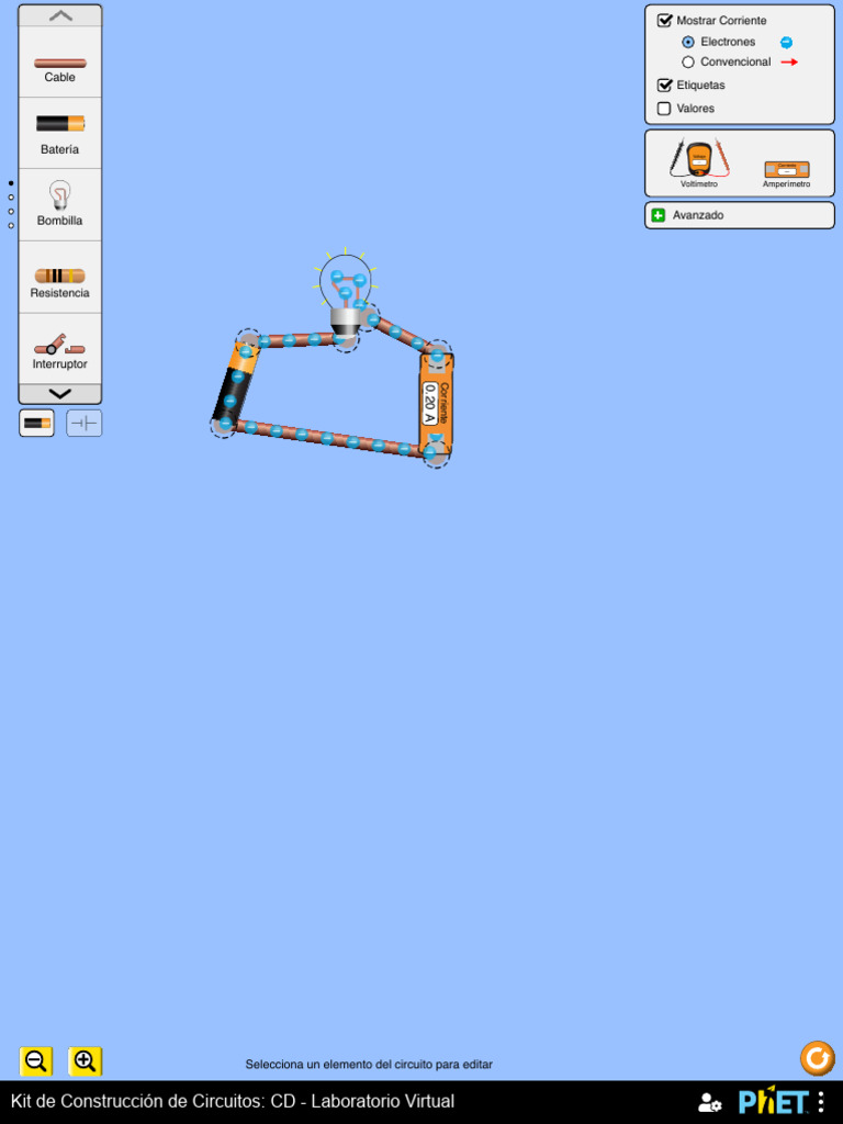 Kit de Construcción de Circuitos CD - Laboratorio Virtual | PDF