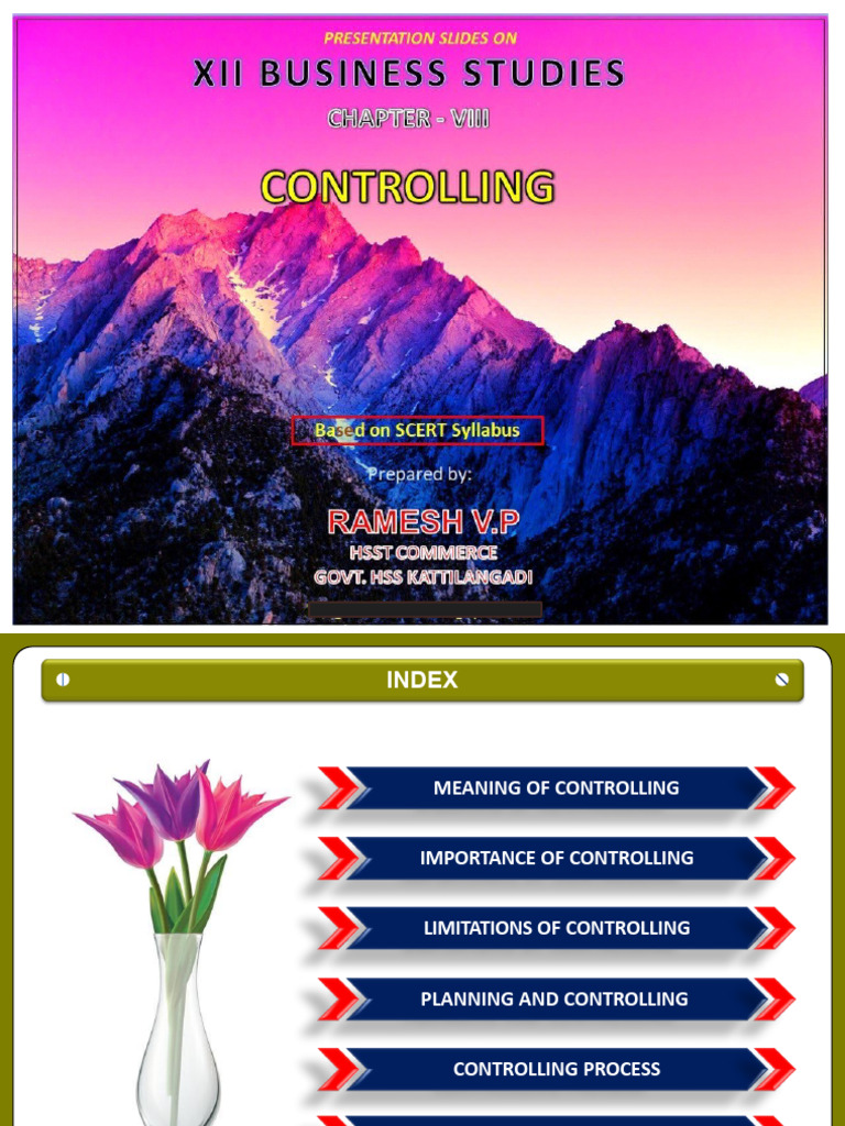 CH - 8 - Controlling | PDF | Return On Investment | Revenue