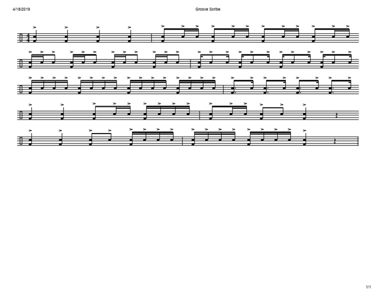 3 Stroke Ruff A | PDF