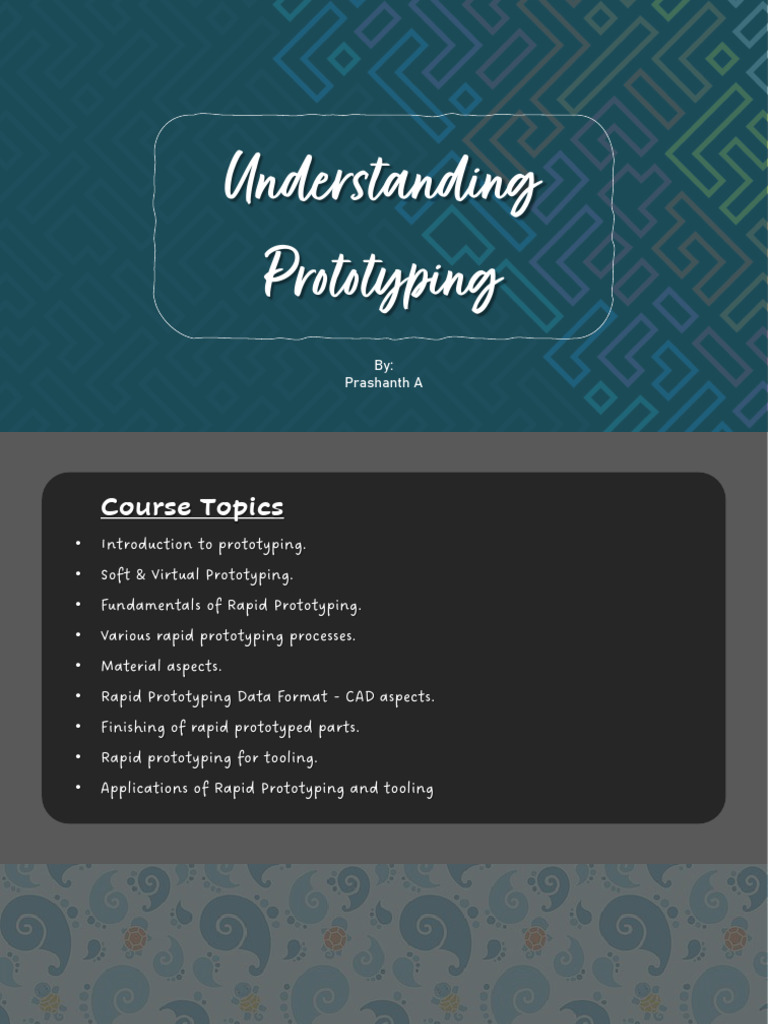 Chapter 1 3D Printing | PDF | Prototype | Simulation