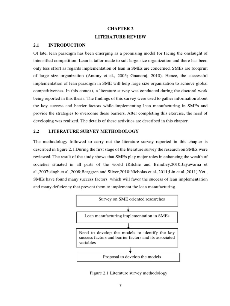10 - Chapter 2 | PDF | Small And Medium Sized Enterprises | Lean Manufacturing
