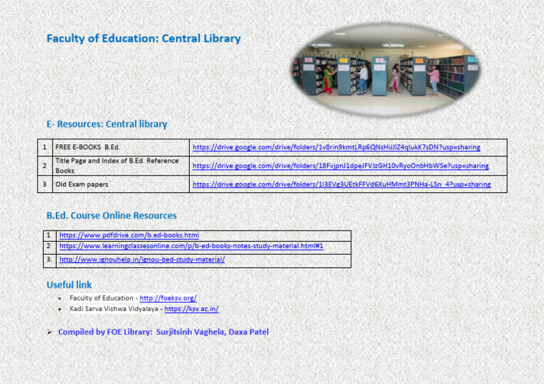 E-Resource B.Ed. Library | PDF