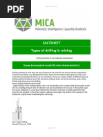 Drilling and Blasting Techniques | PDF | Mining | Drilling