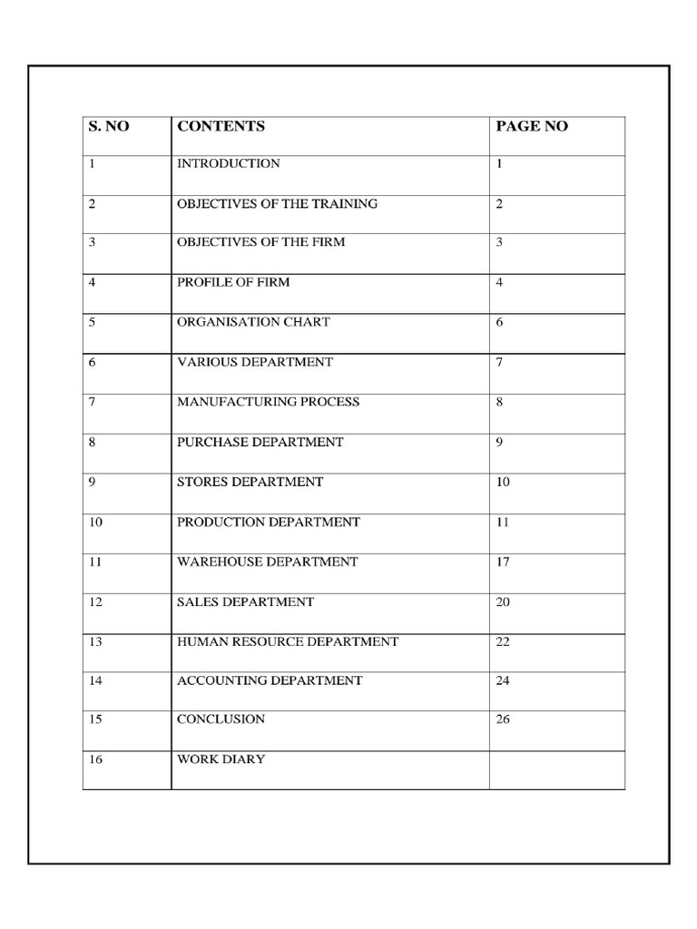 Sample Training Report | PDF