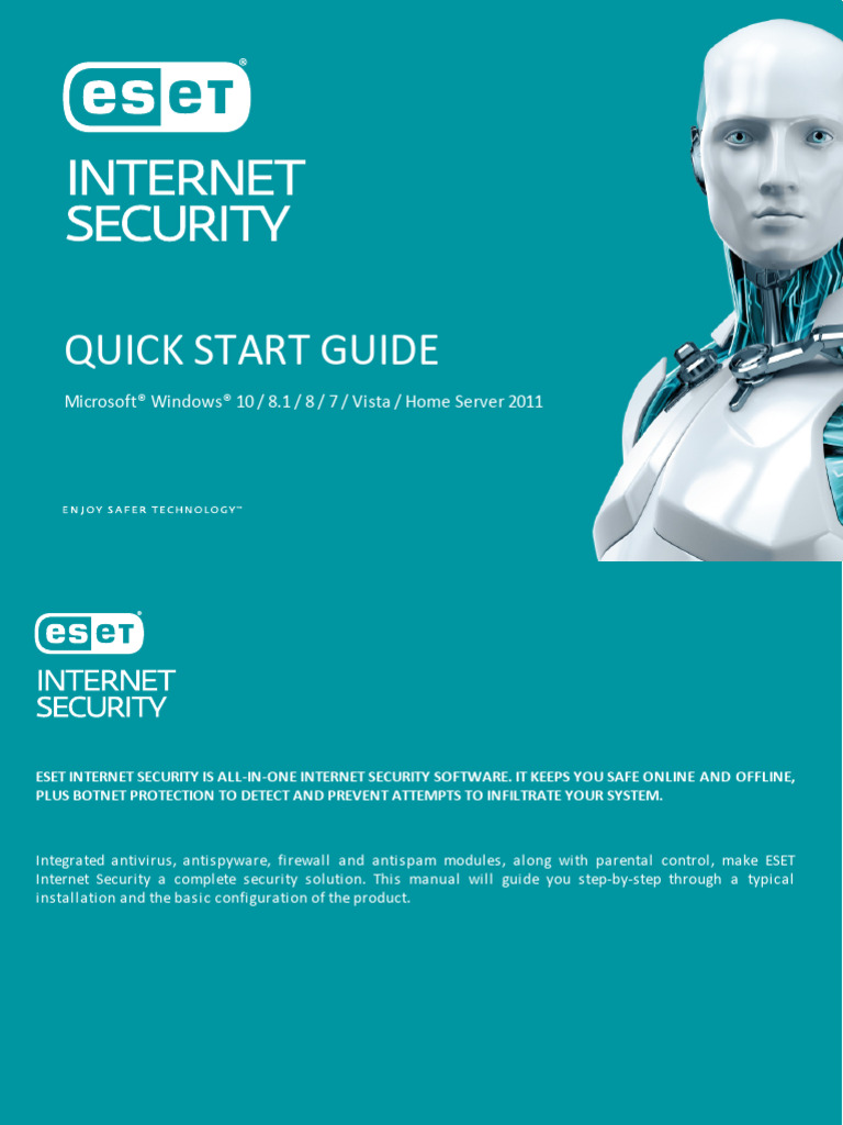 Eset Eis 12 Quickstartguide Enu | Download Free PDF | Malware | Security