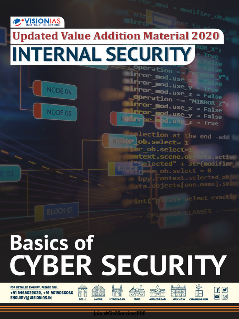 Vision VAM 2020 - Security - Basics of Cyber Security | PDF | Security | Computer Security