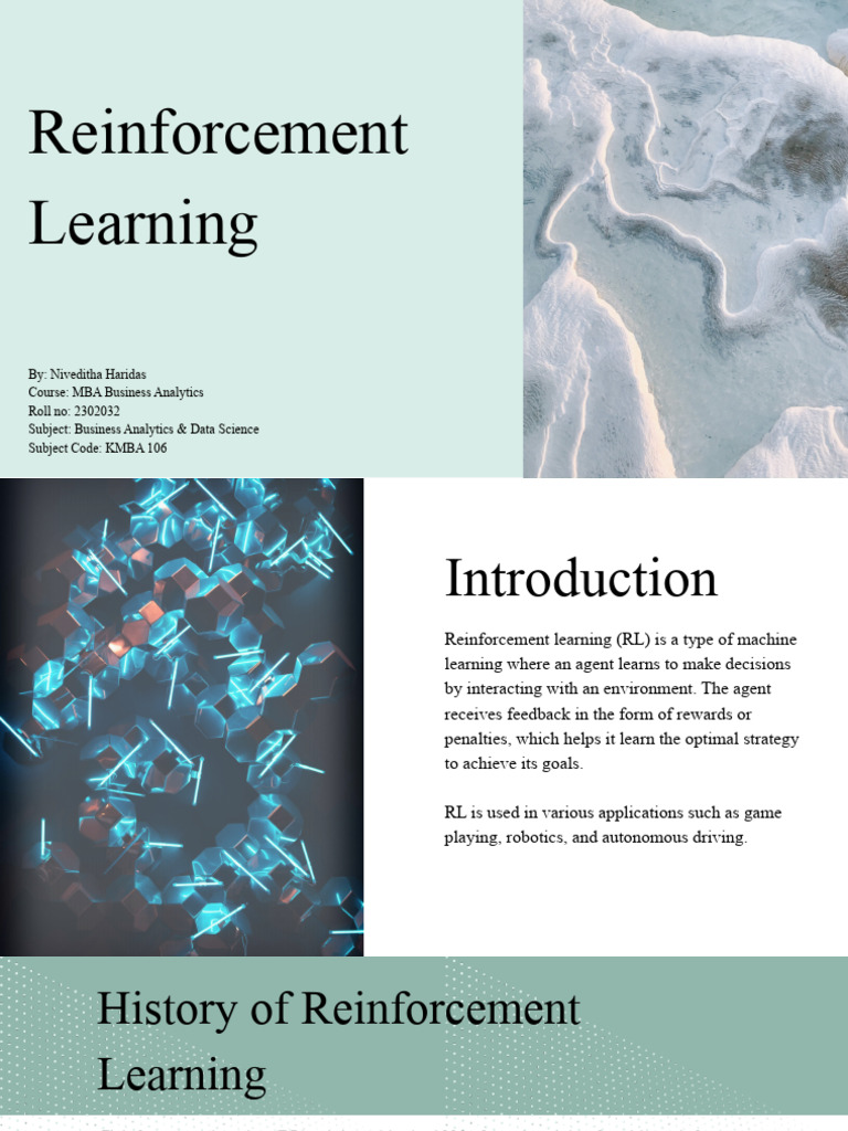 Reinforcement Learning | PDF | Reinforcement | Learning Reinforcement Learning | PDF | Reinforcement | Learning