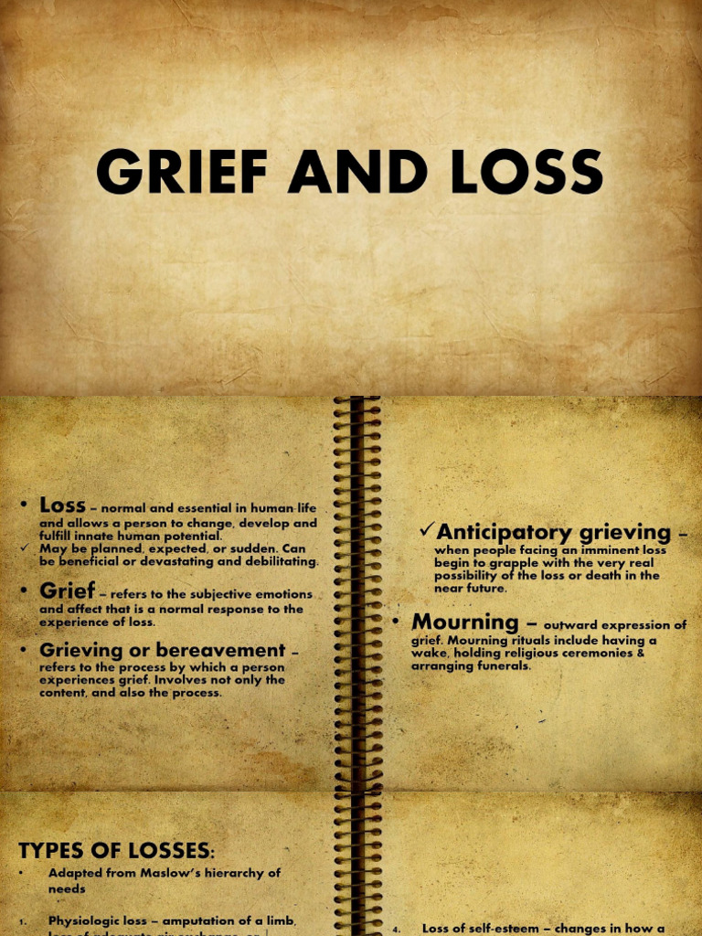 Grief and Loss | PDF