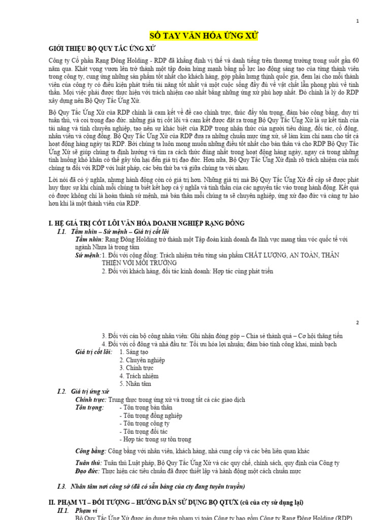 S Tay Văn Hóa DN | PDF