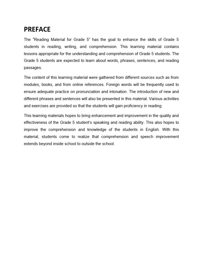 Reading Materials | Download Free PDF | Reading Comprehension | Word