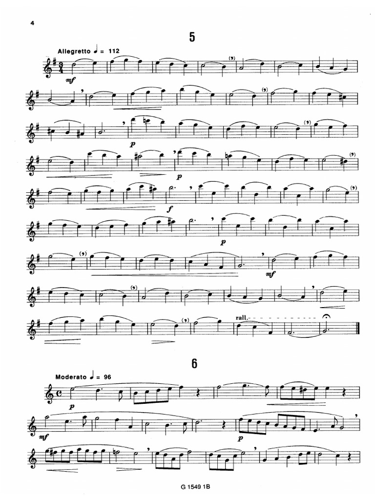 50 Études Pour Saxophone Volume 1 - Guy Lacourt (Gesleept) 2 | PDF