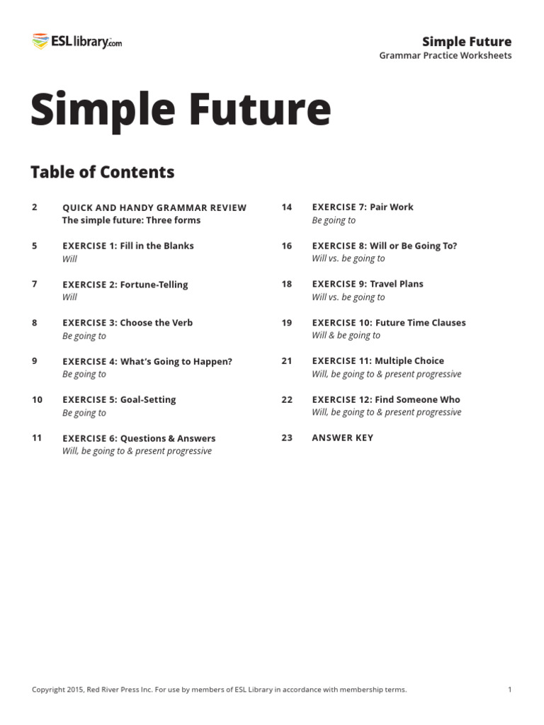 3 Simple Future | PDF | Clause | Linguistic Typology