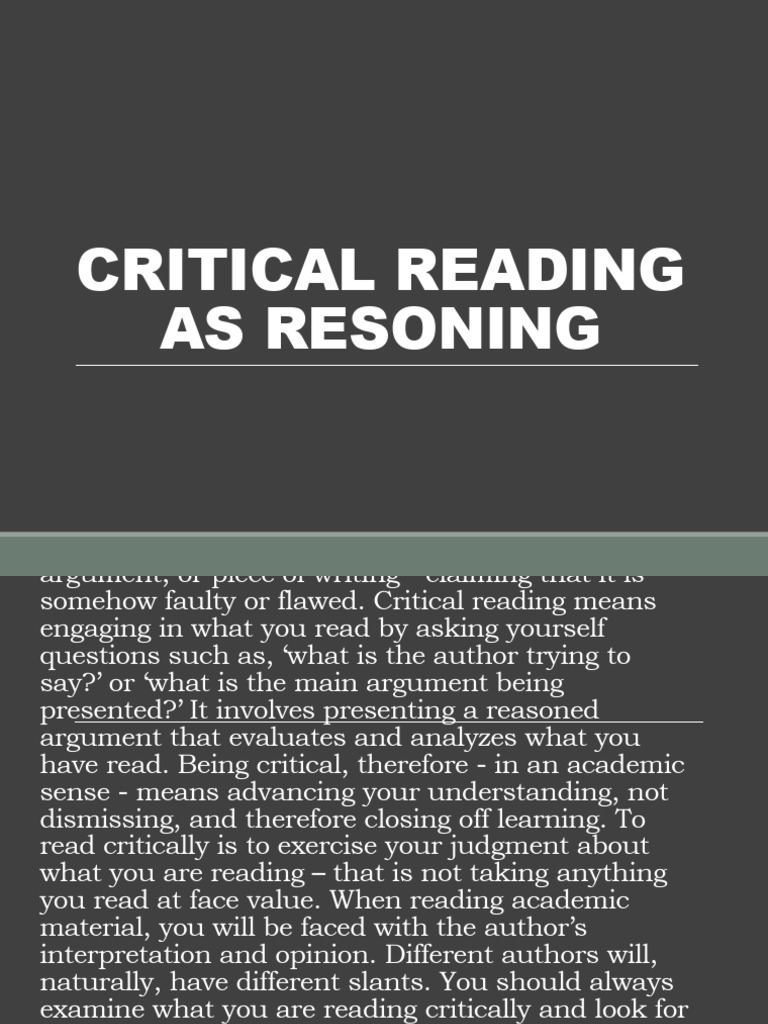 Assertion | PDF | Othello | Argument