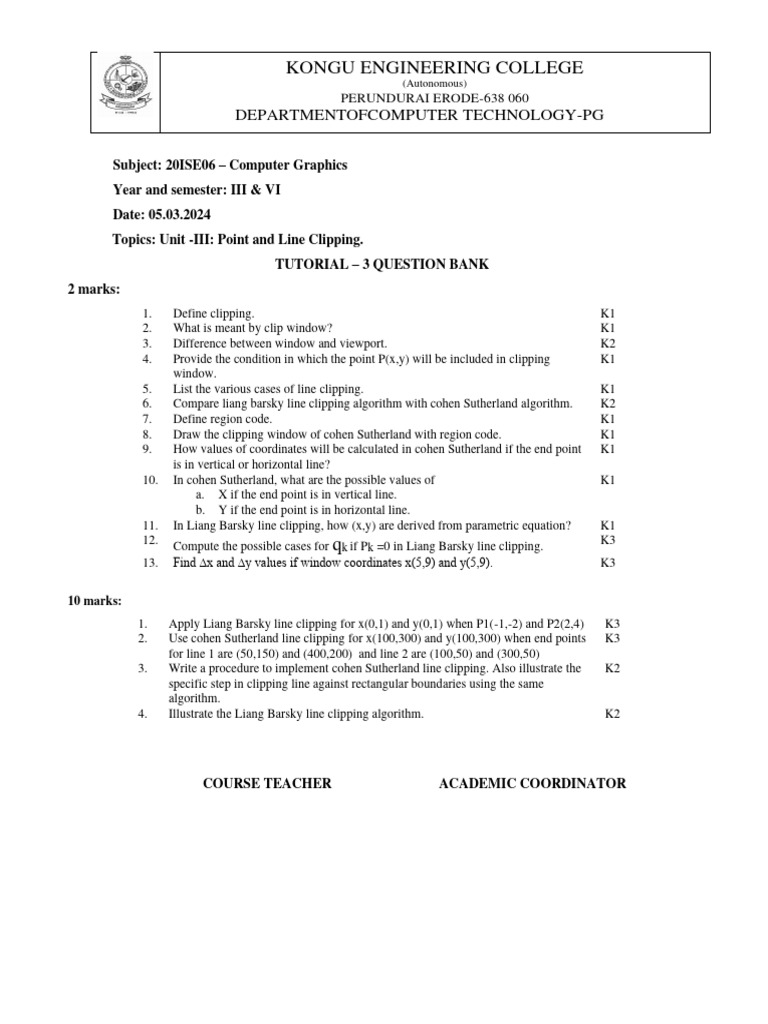 Tutorial 3 | Download Free PDF | Algorithms | Applied Mathematics