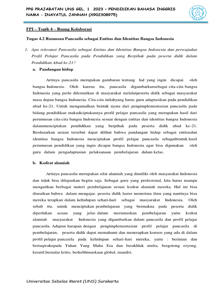 FPI - Topik 4 - Ruang Kolaborasi | PDF