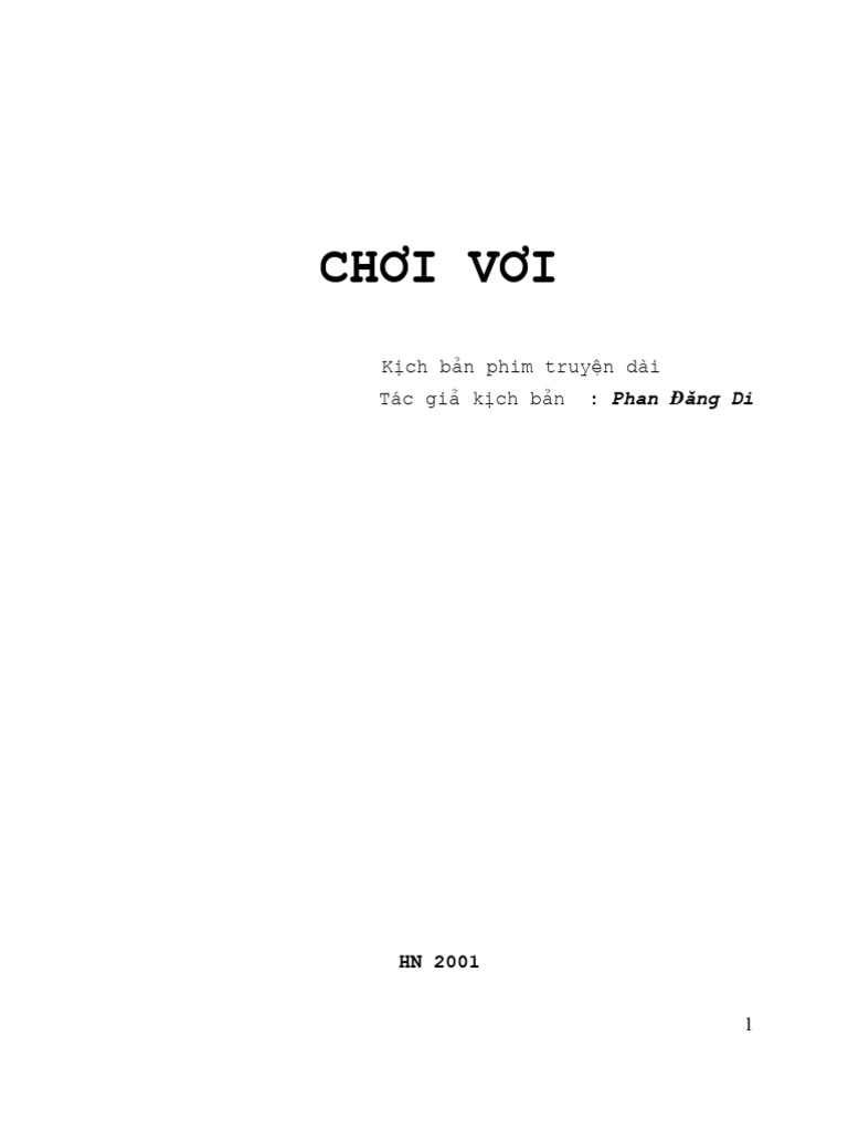 Choi Voi | PDF