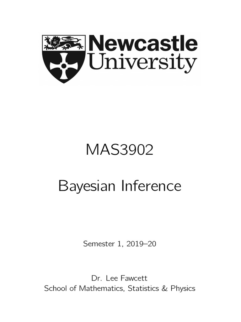 Chapter 1 B | Download Free PDF | Statistical Inference | Bayesian Inference
