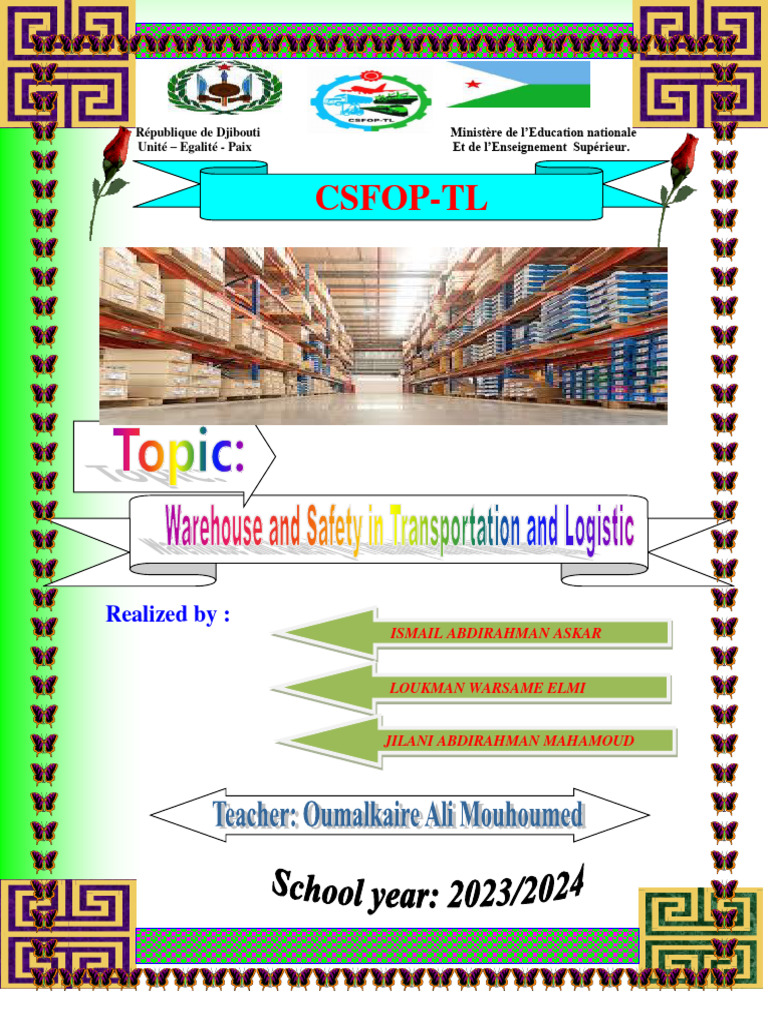 English Project. | PDF | Warehouse | Inventory