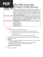 English: Quarter 4 - Module 1: Using Appropriate Grammatical Signals or ...