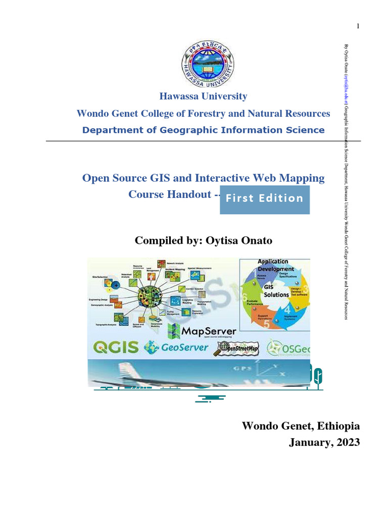 Oytisa v00 OSGIS WebMapping Handout2023 | PDF | Geographic Information System | Free Software