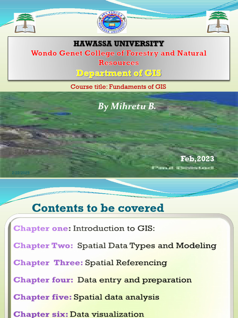 Fundamentals of GIS | PDF | Geographic Information System | Geography