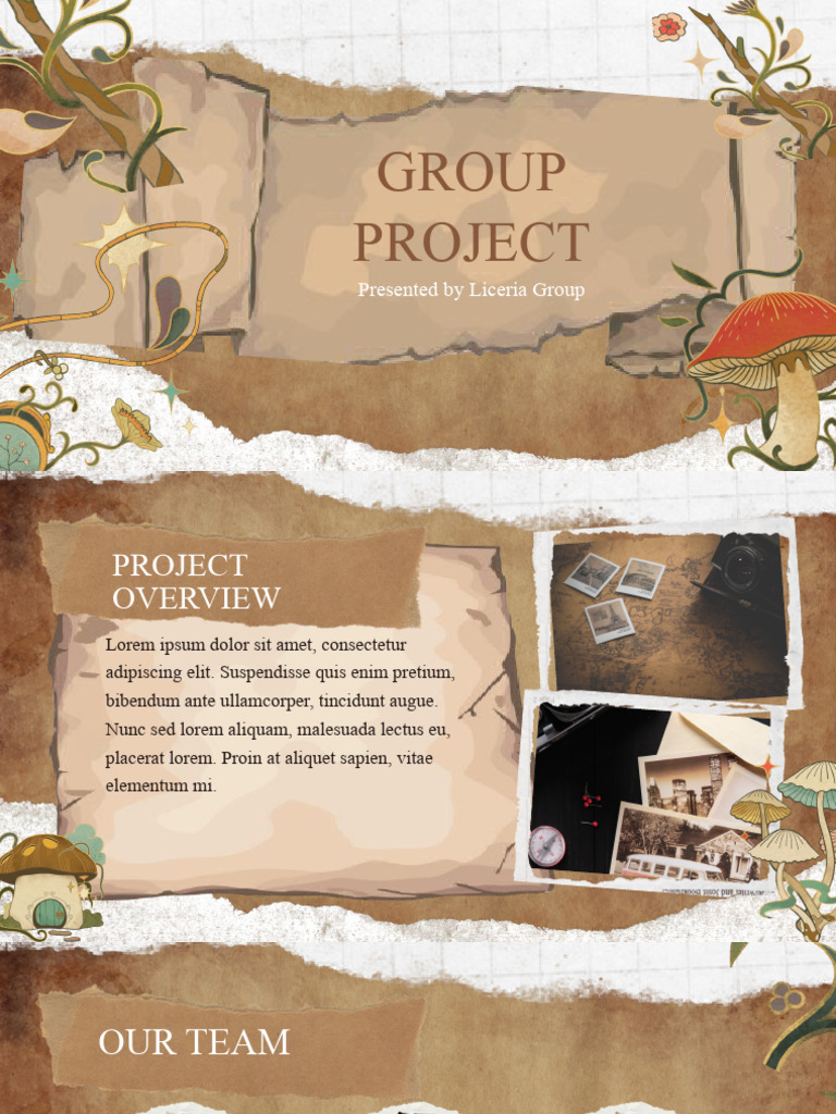Aesthetic Vintage Group Project Presentation | PDF