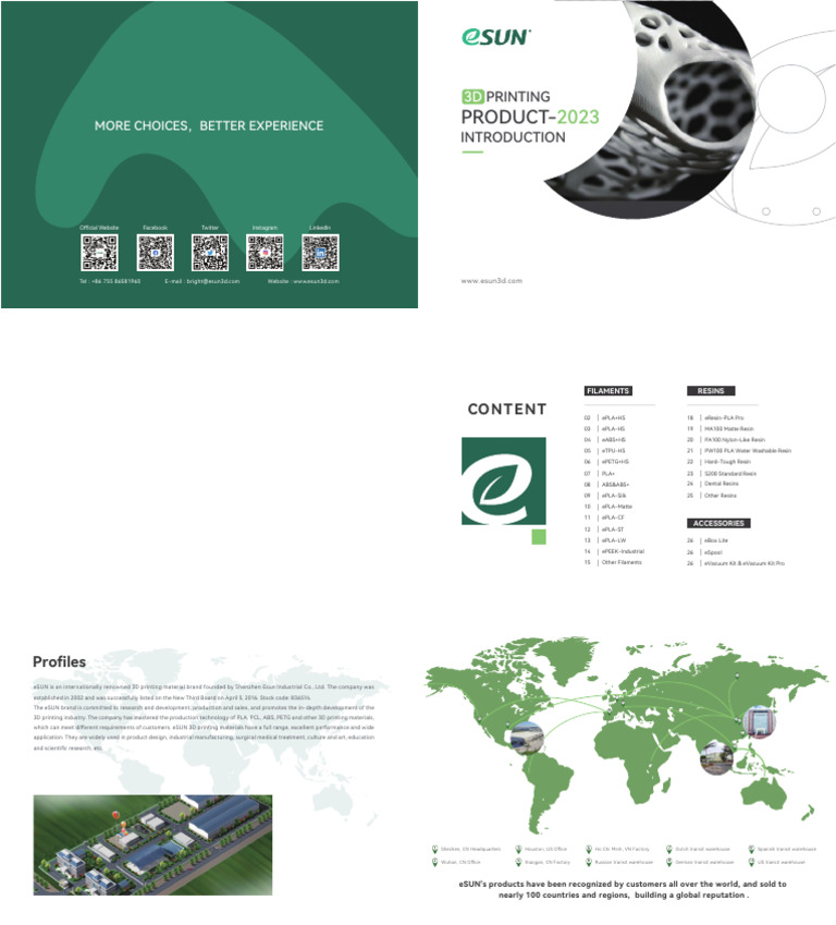 eSUN 3D Printing Materials Guide | PDF | Incandescent Light Bulb ...