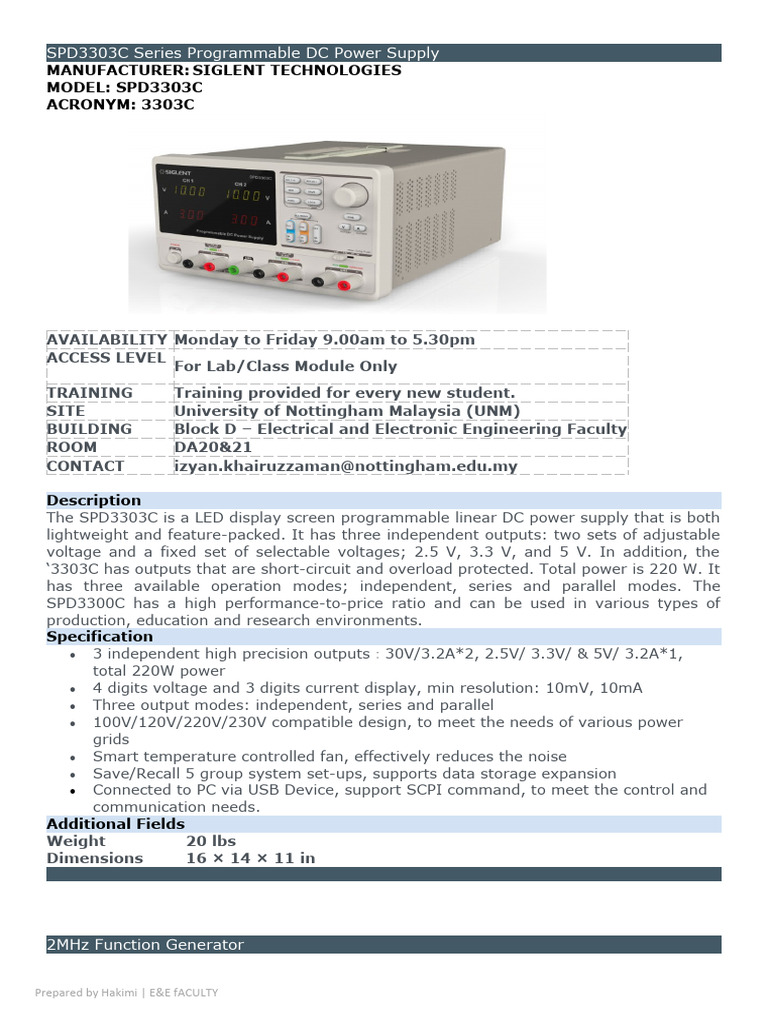 EQUIPMENT CATALOG FOR EE (AutoRecovered) | PDF | Power Supply | Computer Engineering