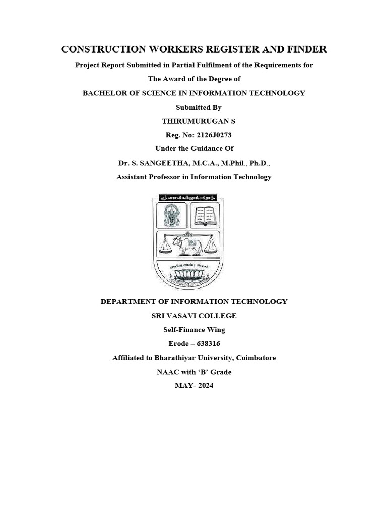 Construction Workers Register & Finder | PDF | Employment | Labour ...