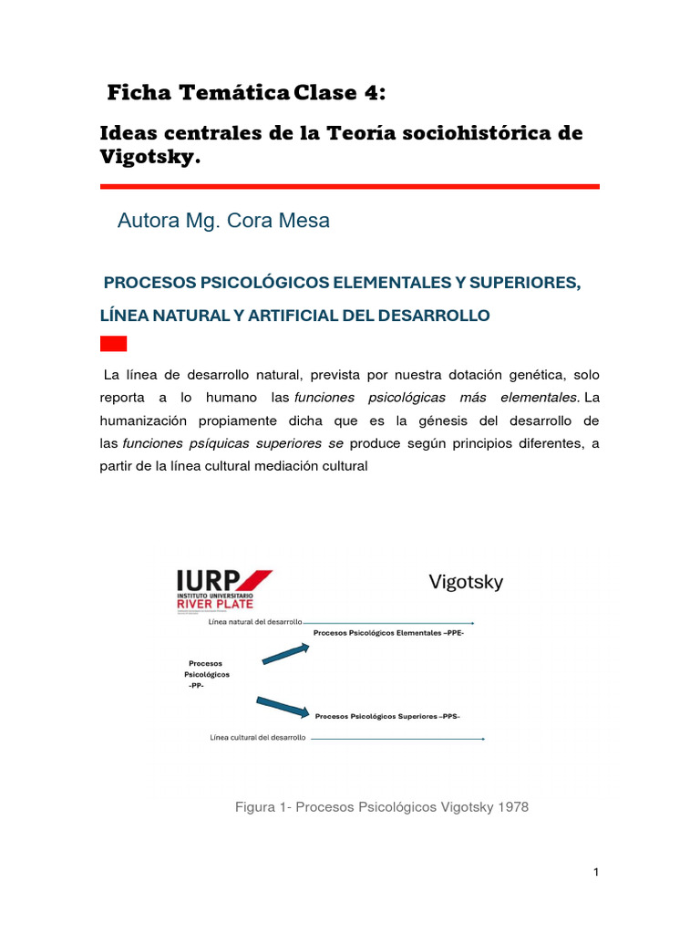 Ficha Tematica Clase 4 y Texto Komar | PDF | Enseñando | Maestros