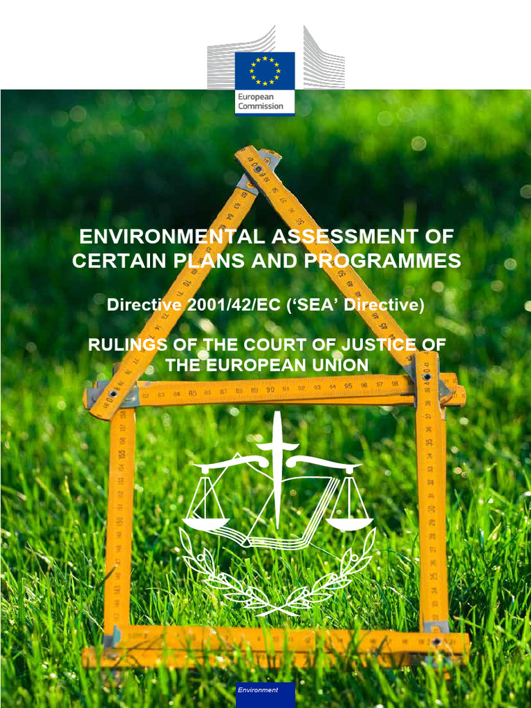 EU Environmental Assessment Guidelines | PDF | European Union Law ...