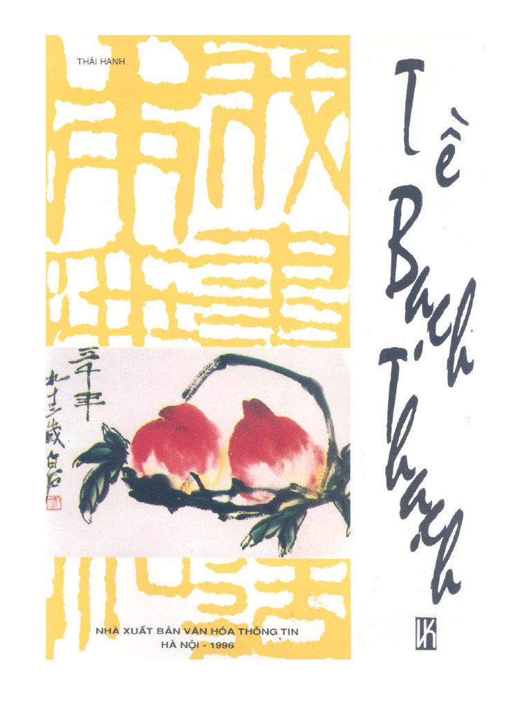 Te Bach Thach Thai Hanh 1996 p1 1991 | PDF