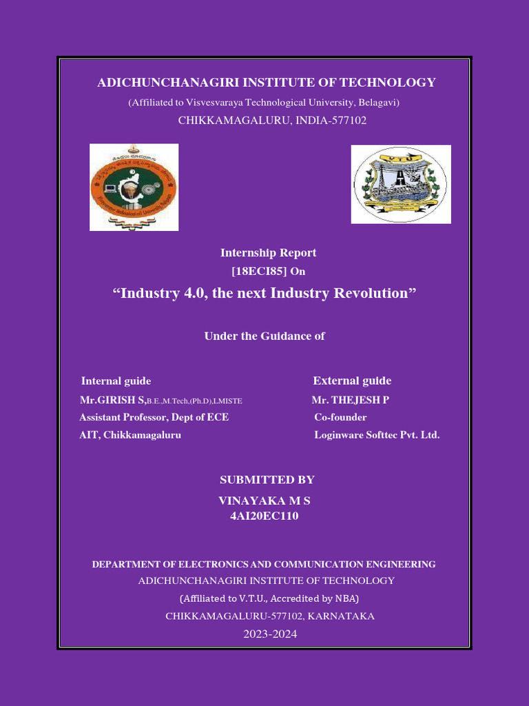 INTERNSHIP110FRONT | PDF | Computing | Computer Engineering